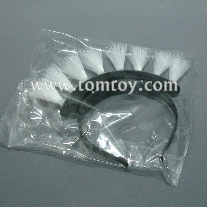 Mohawk LED Fiber Optic Headband-Tomtoy