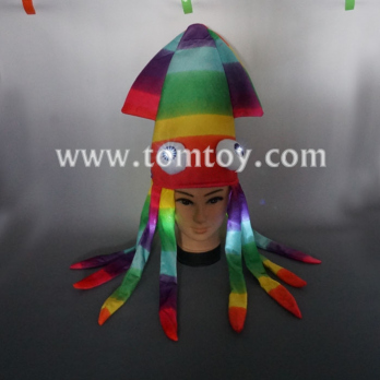 Neon LED Light Up Squid Hat-Tomtoy