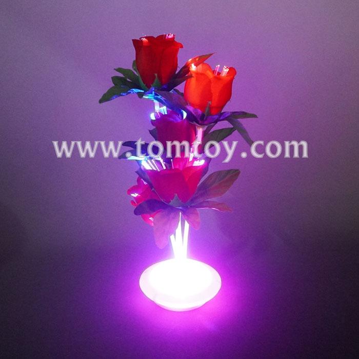 Optical Fiber Red Rose-Tomtoy