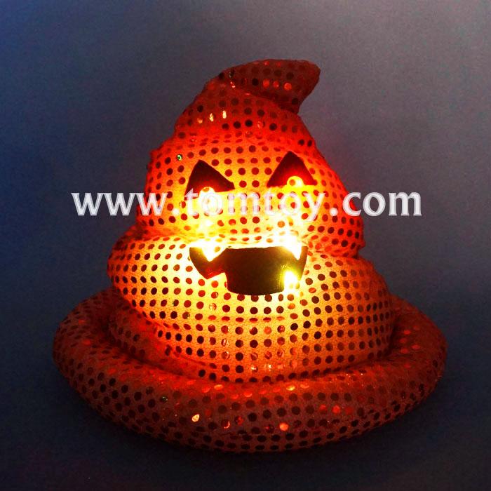 Orange Poop Emoji Hat Light Up Costume-Tomtoy