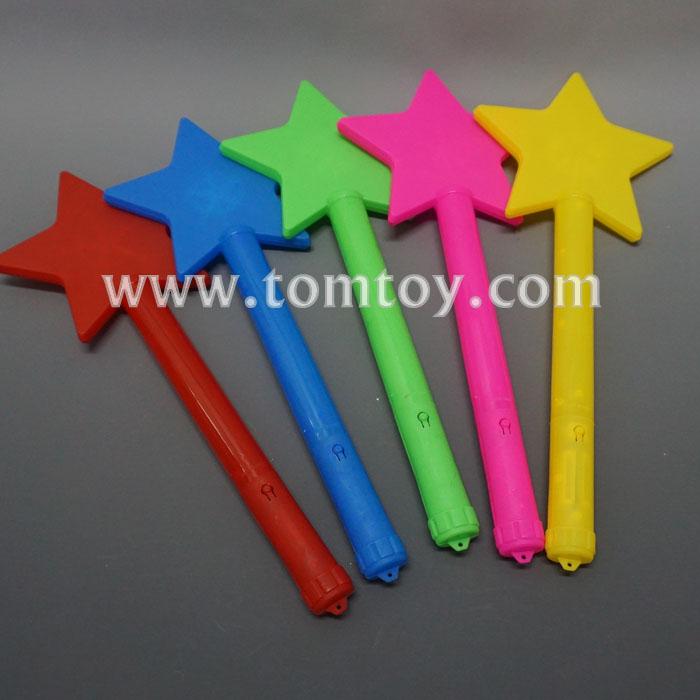 Plastic LED Star Wand-Tomtoy