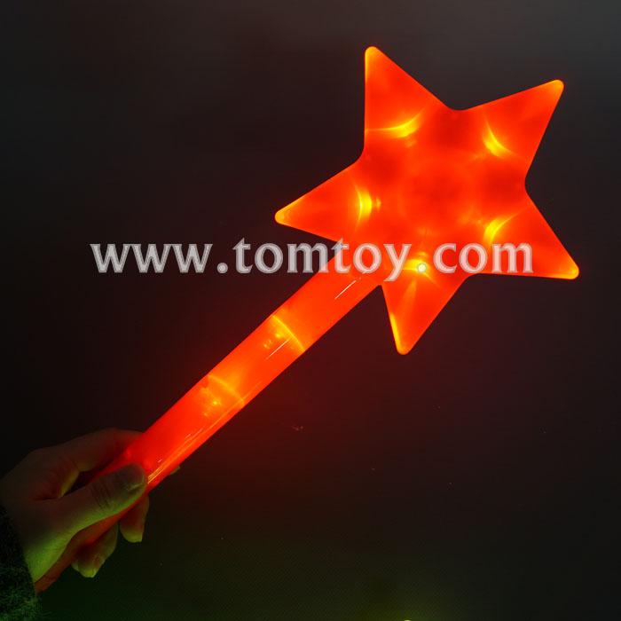 Plastic LED Star Wand-Tomtoy