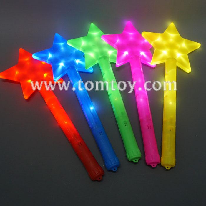 Plastic LED Star Wand-Tomtoy