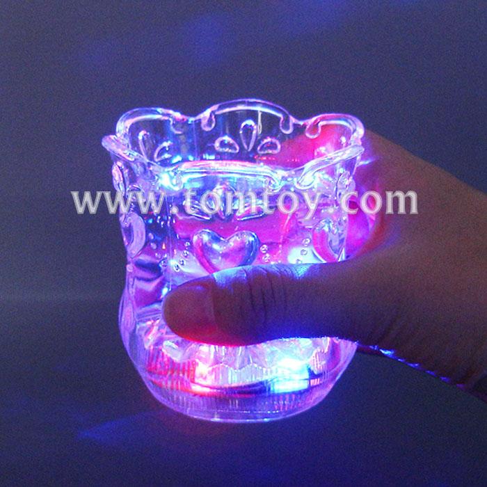 Plastic Light UP LED Cups Shots Glass for Bar Party-Tomtoy
