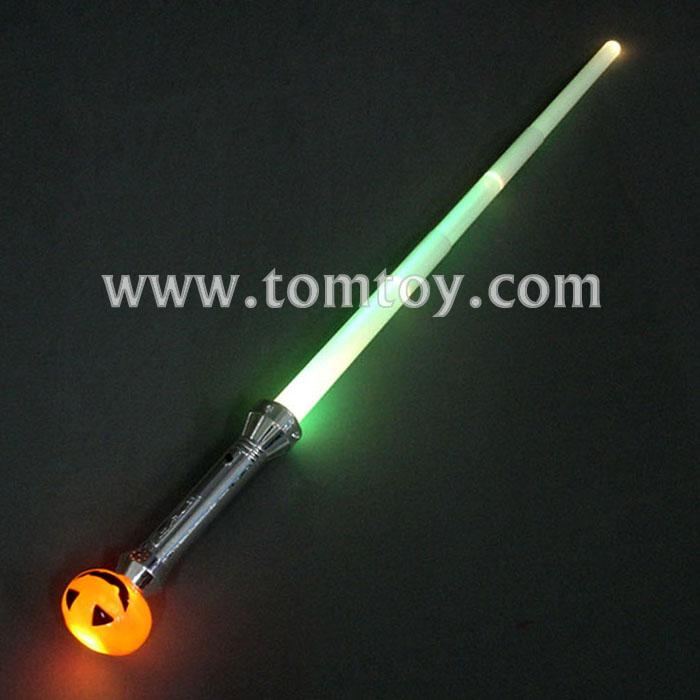 Pumpkin Light Up Expandable Sword-Tomtoy