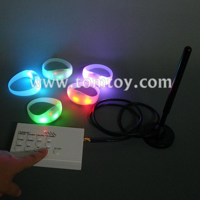 Remote Control LED Bracelets-Tomtoy