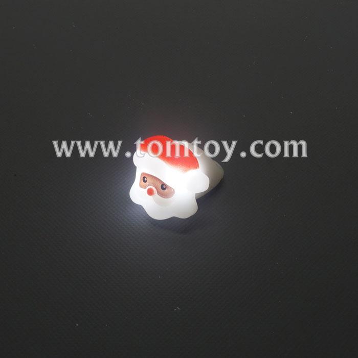 Santa Claus Light Up Rings-Tomtoy