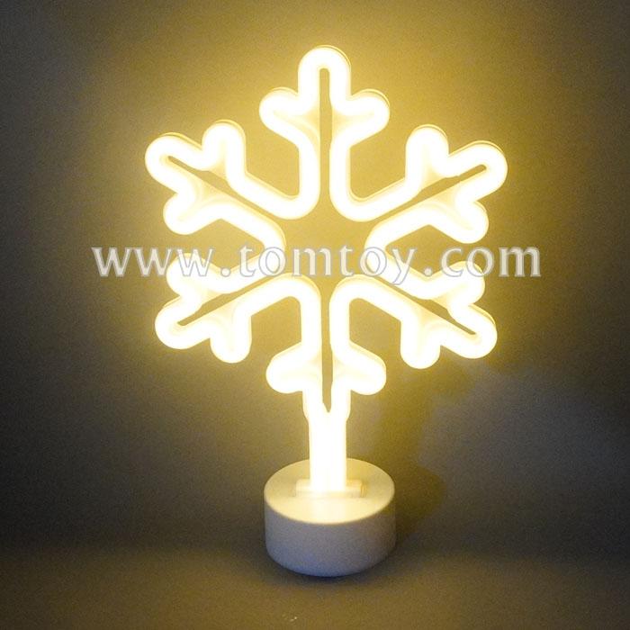 Snowflake LED Neon Light Sign-Tomtoy