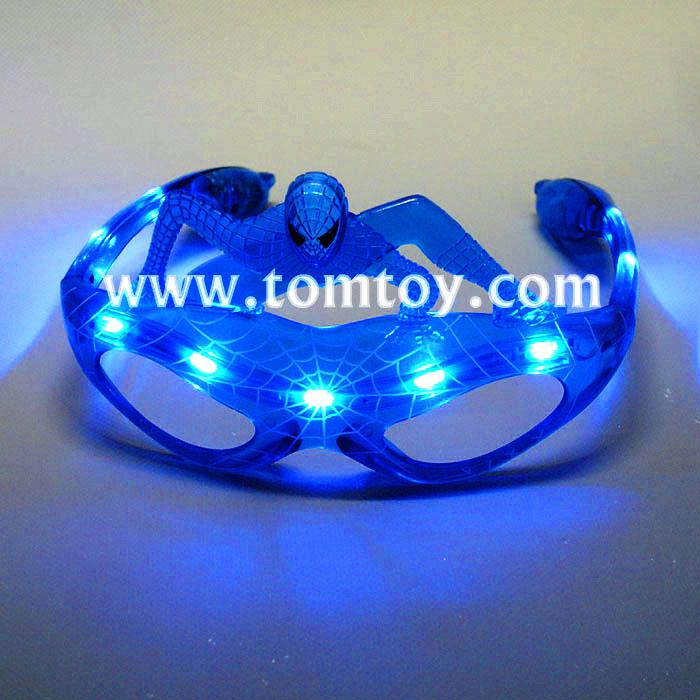 Spider Man LED Light Up Glasses-Tomtoy