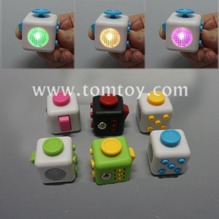 spinning-topLED Fidget Cube-Tomtoy