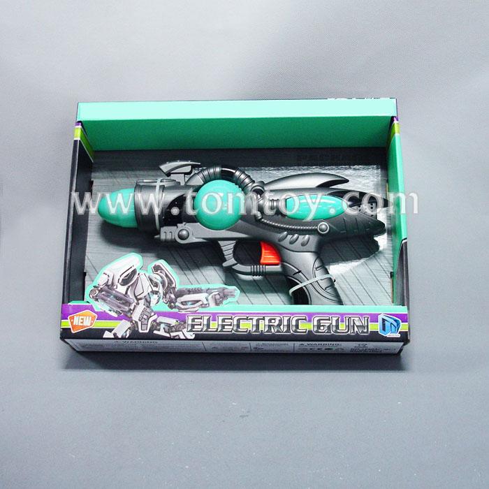 Super Spinning Space Gun With LED Light & Sound-Tomtoy